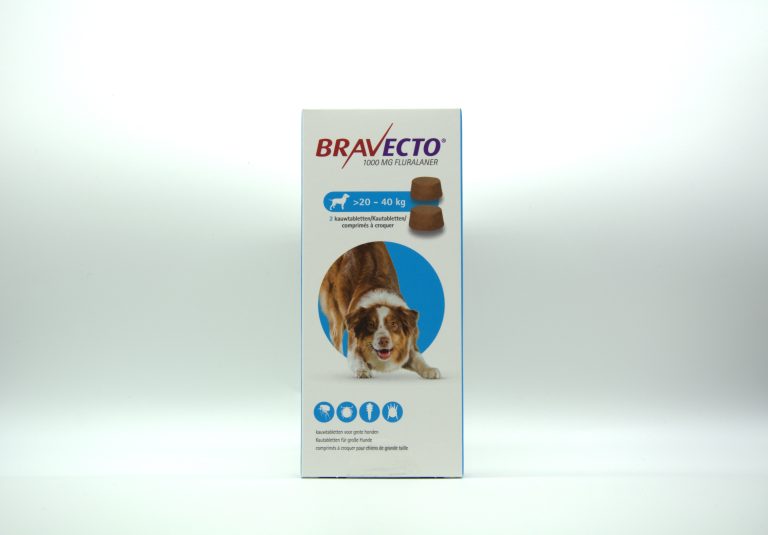 Bravecto Hond (20 - 40kg) 2 Kauwtabletten - Amana